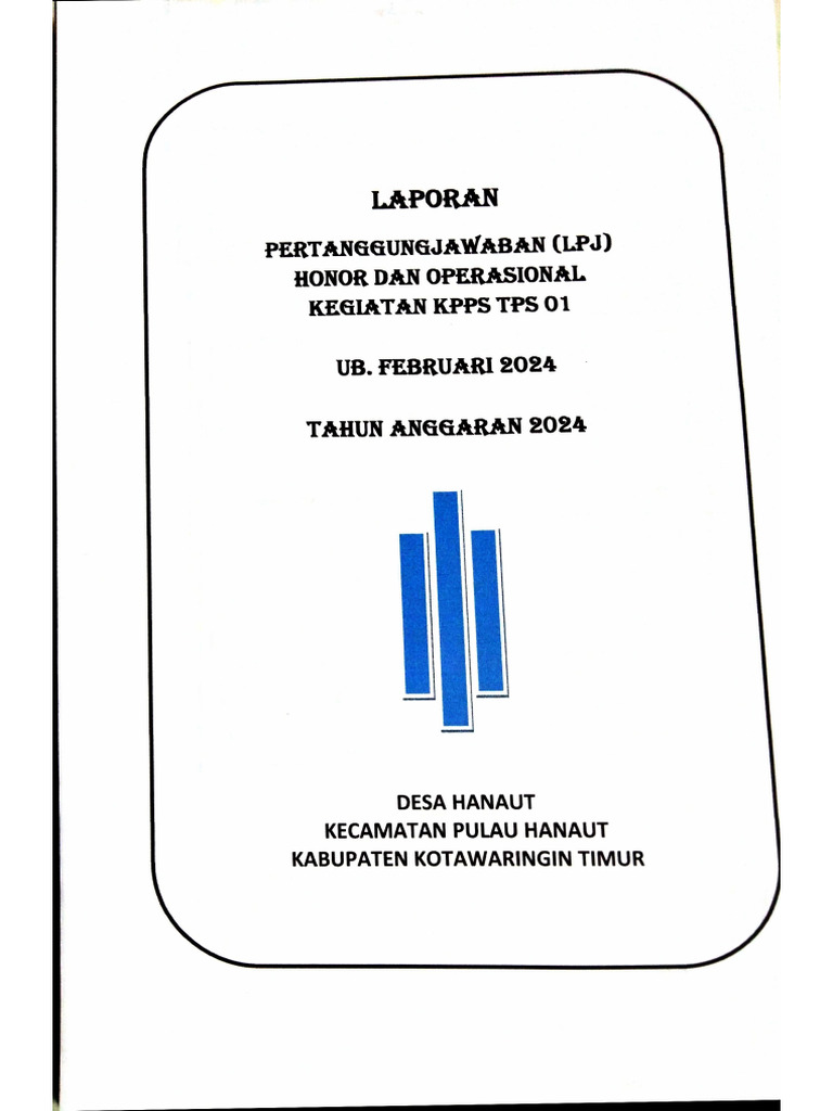 SPJ KPPS 01 Contoh | PDF