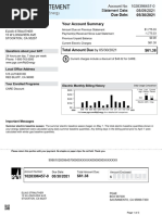 Sample Water Bill | PDF