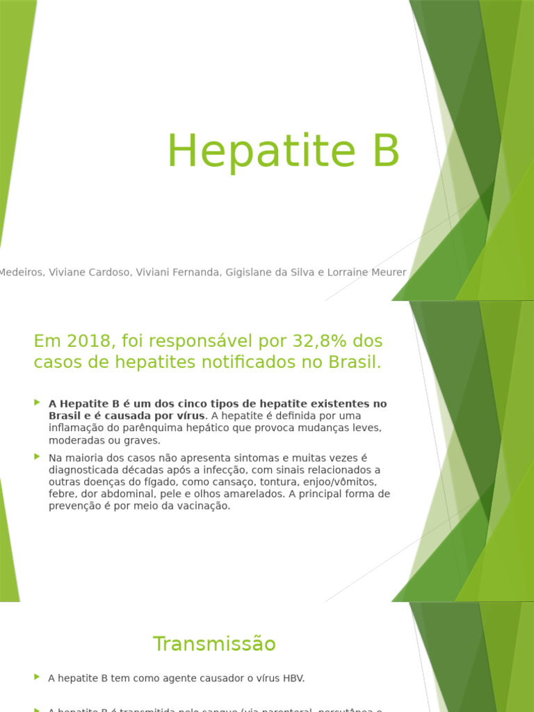 Hepatite B 1 | PDF | Hepatite | Hepatite B