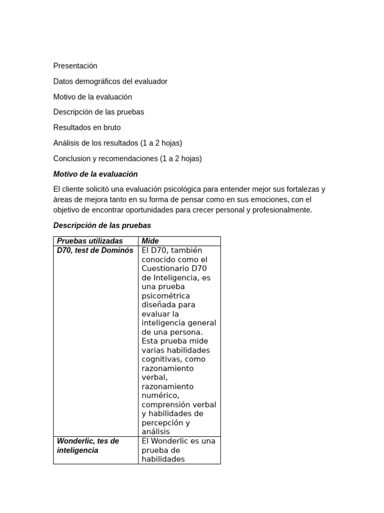 Teoria de Los Test, Yolanda Disla | PDF | Inteligencia | Sicología