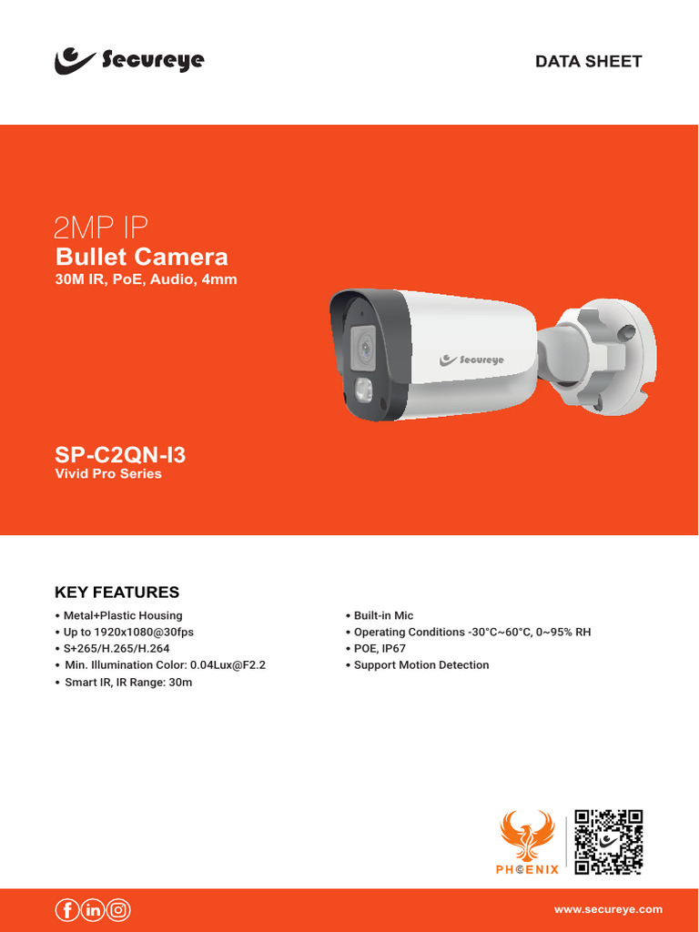 SP-C2QN-I3 | PDF | Camera Lens | Camera