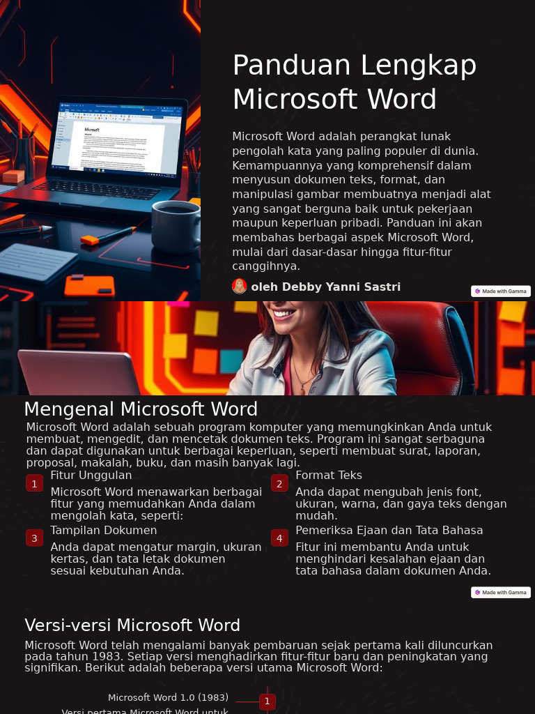 Panduan Lengkap Microsoft Word 2023 | PDF