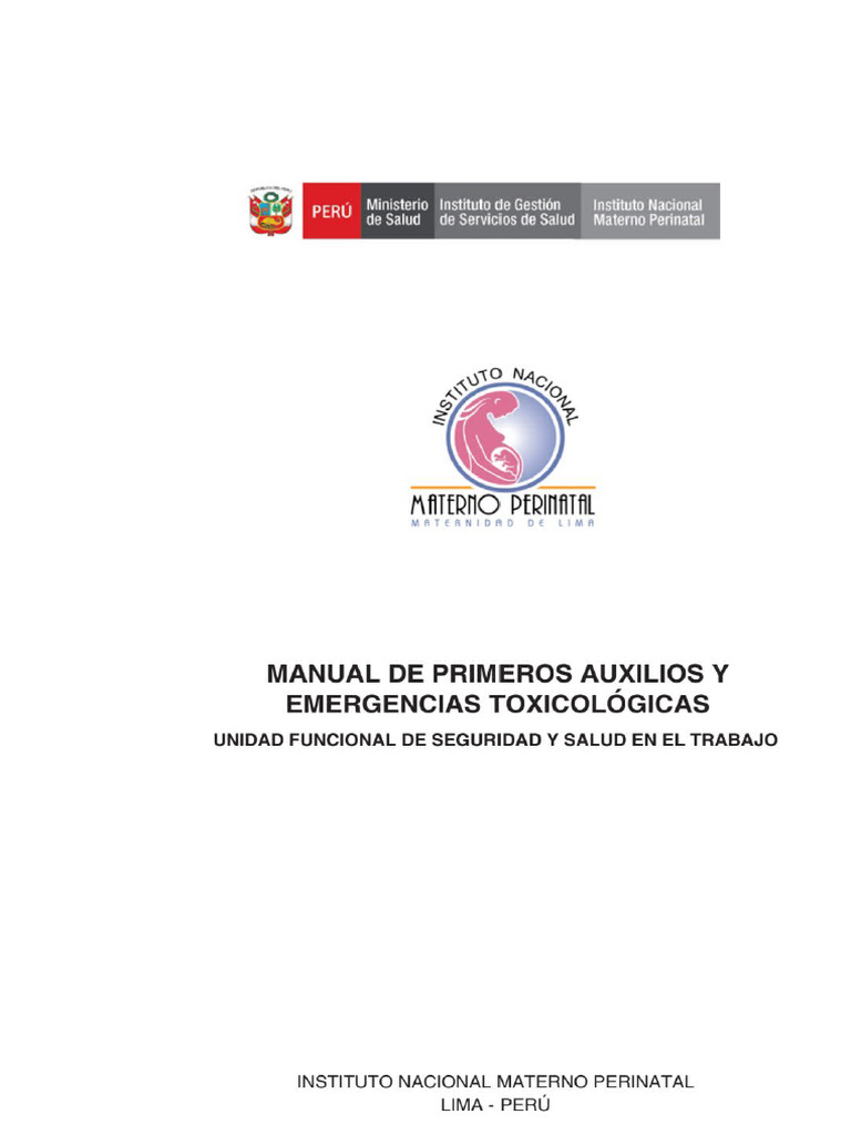Manual Primeros Auxilios | PDF