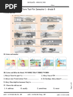 Verb "To Be" Reading Comprehension | PDF