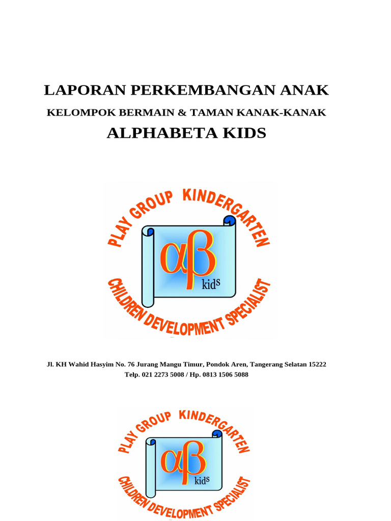 Rapot Nama Siswa Athallah | PDF