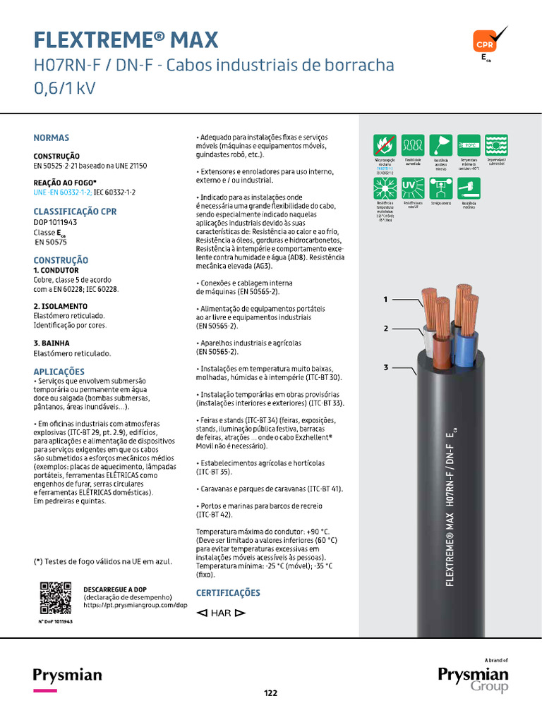 Flextreme Max H07RN F DN F Eca June23 | PDF