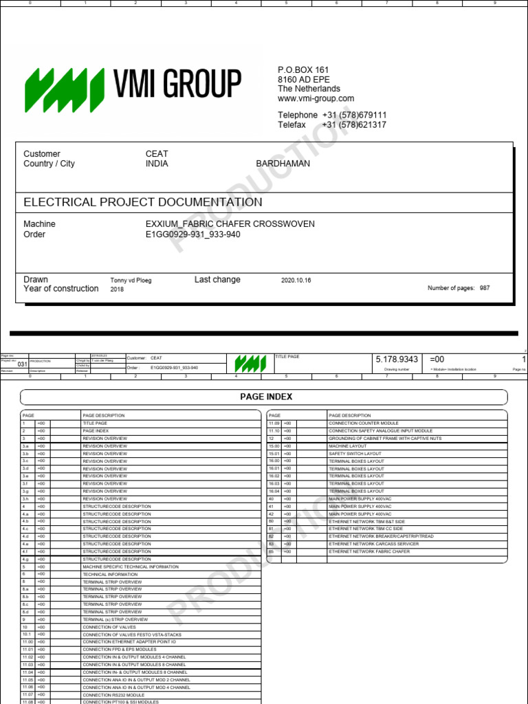 Electrical Project Documentation | PDF | Computer Science | Manufactured Goods