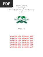 Science Olympiad Div C Astronomy Rules 2025 | PDF | Exoplanet | Stars