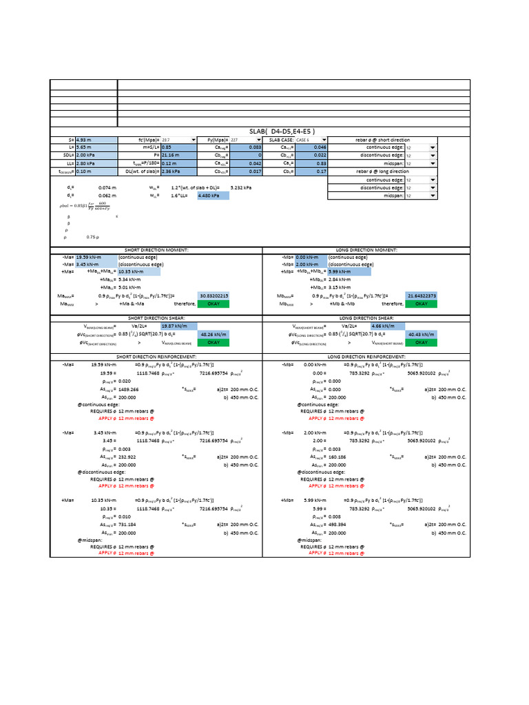 2F-SLAB-A4-D6C4-E6- | PDF | Pascal (Unit) | Building Materials