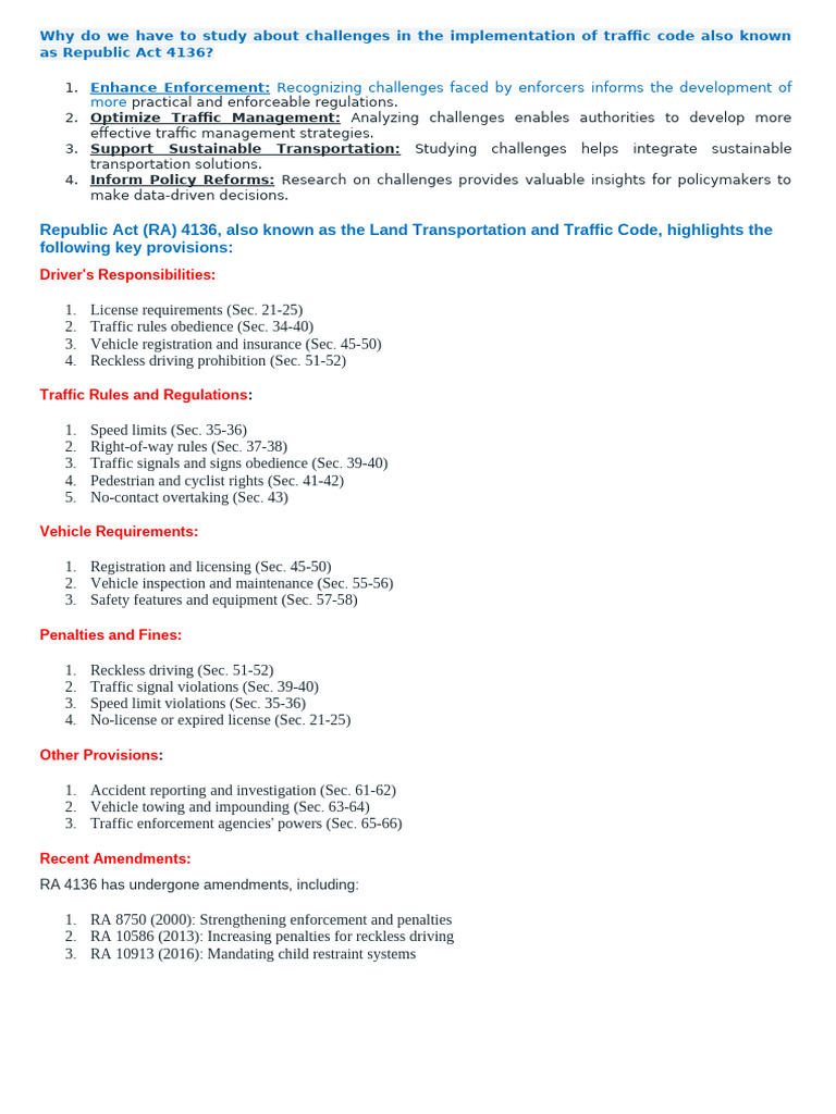 Why Do We Have To Study About Challenges in The Implementation of ...