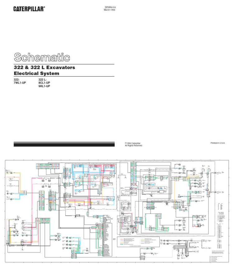 322 & 322 L Excavator Electrical Guide | PDF