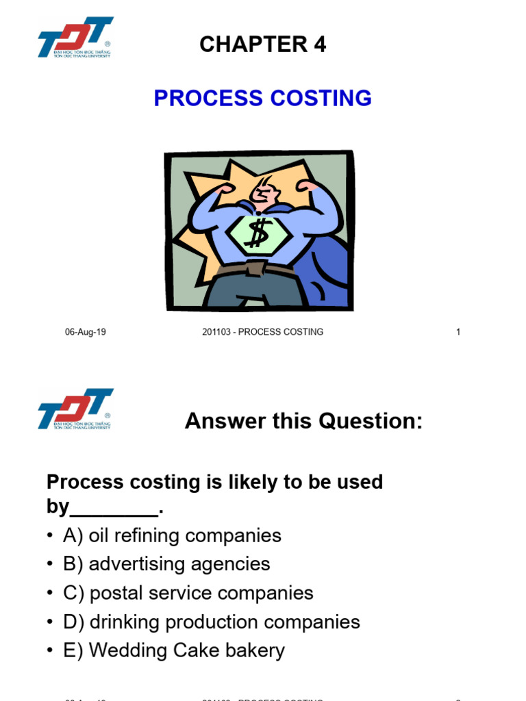 Chapter 04 Process Costing | PDF | Inventory | Business Economics
