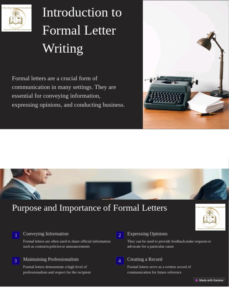 Formal Letter 1 1 | PDF