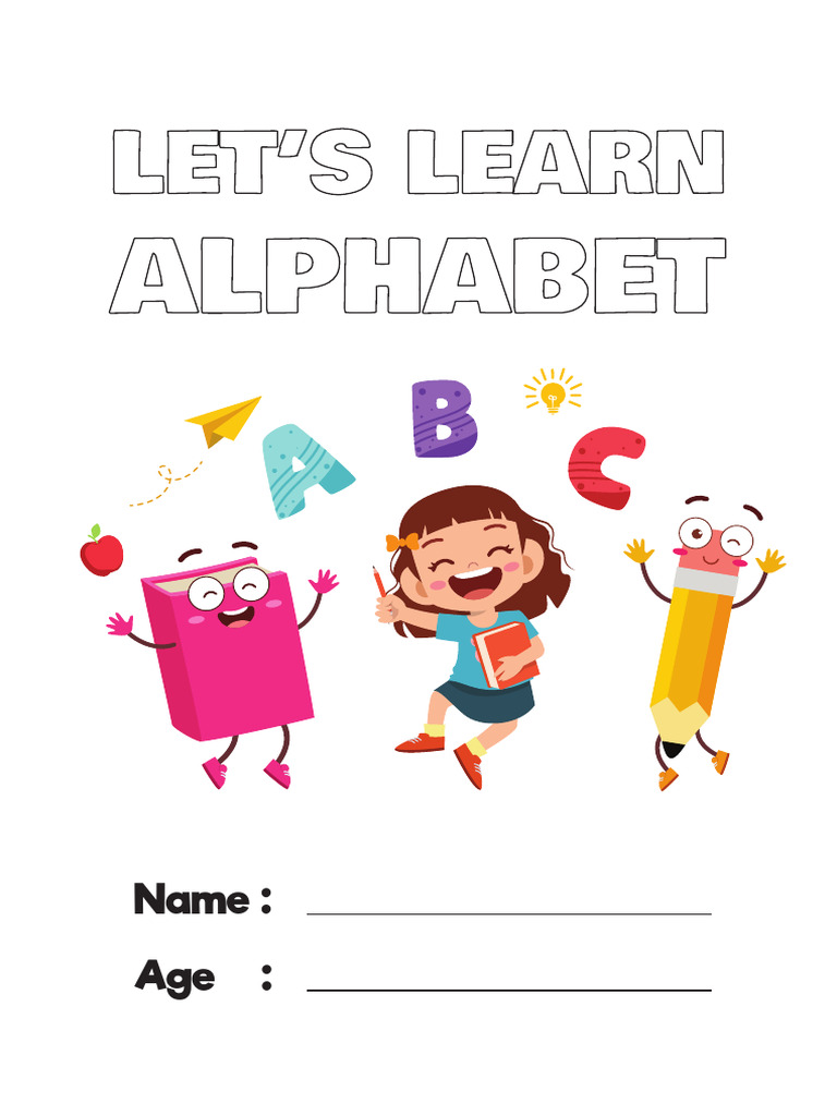 Let's Learn Alphabet A-E | PDF