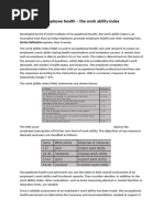 WAI - Work Ability Index - WAI - Online (English) | PDF | Questionnaire ...