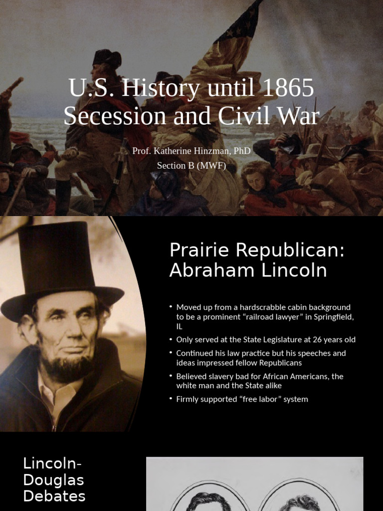 US1B 25 SecessionCivilWar | PDF | Confederate States Of America ...