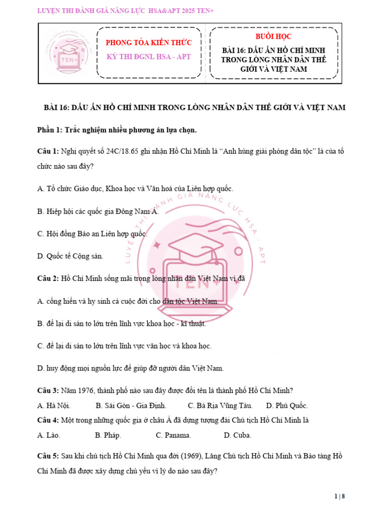 BTVN Bai 16 PDF | PDF