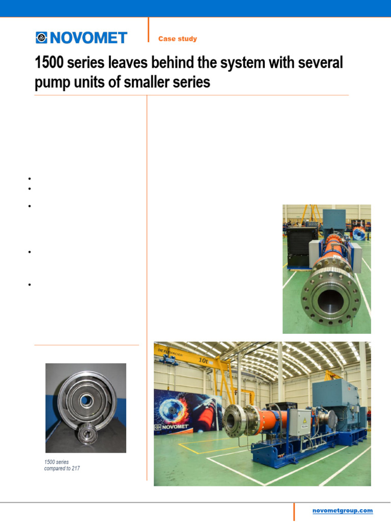 Innovative 1500 Series Pump Development | PDF | Pump | Engines