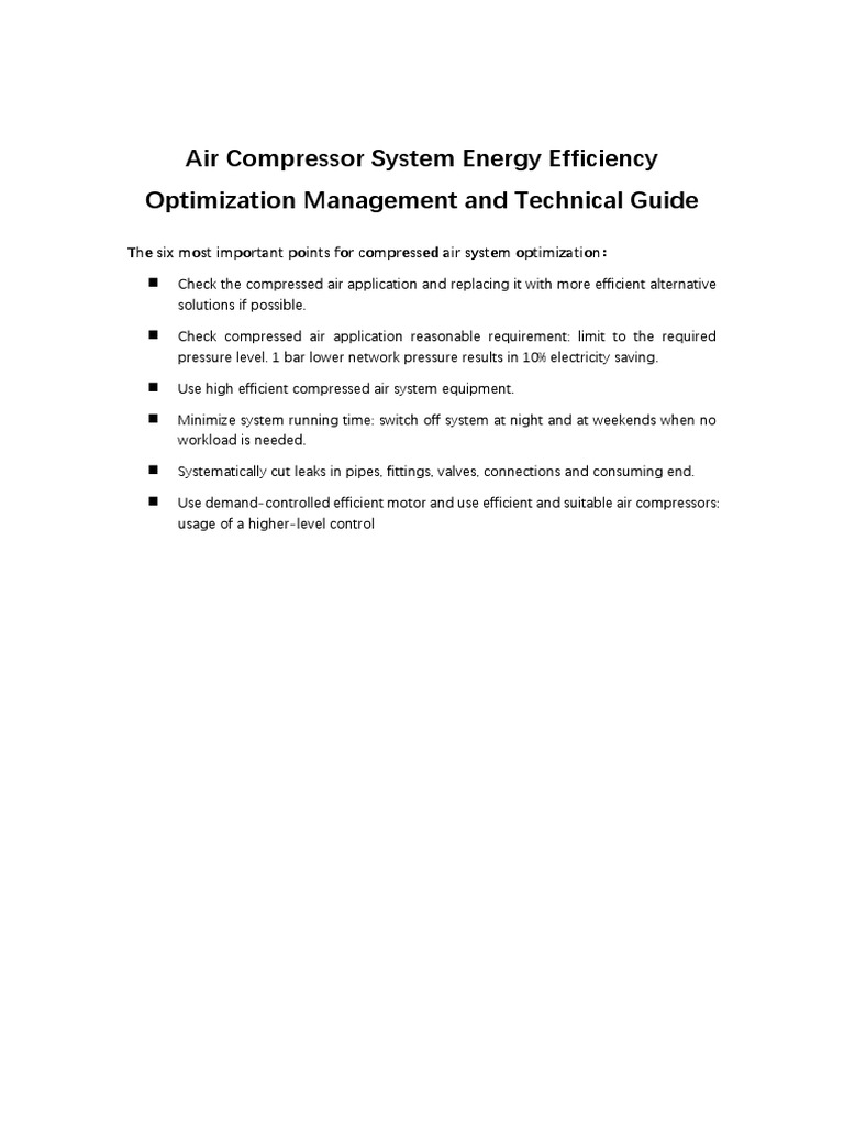 Training Material Compressed Air V4 | PDF | Filtration | Atmosphere Of ...