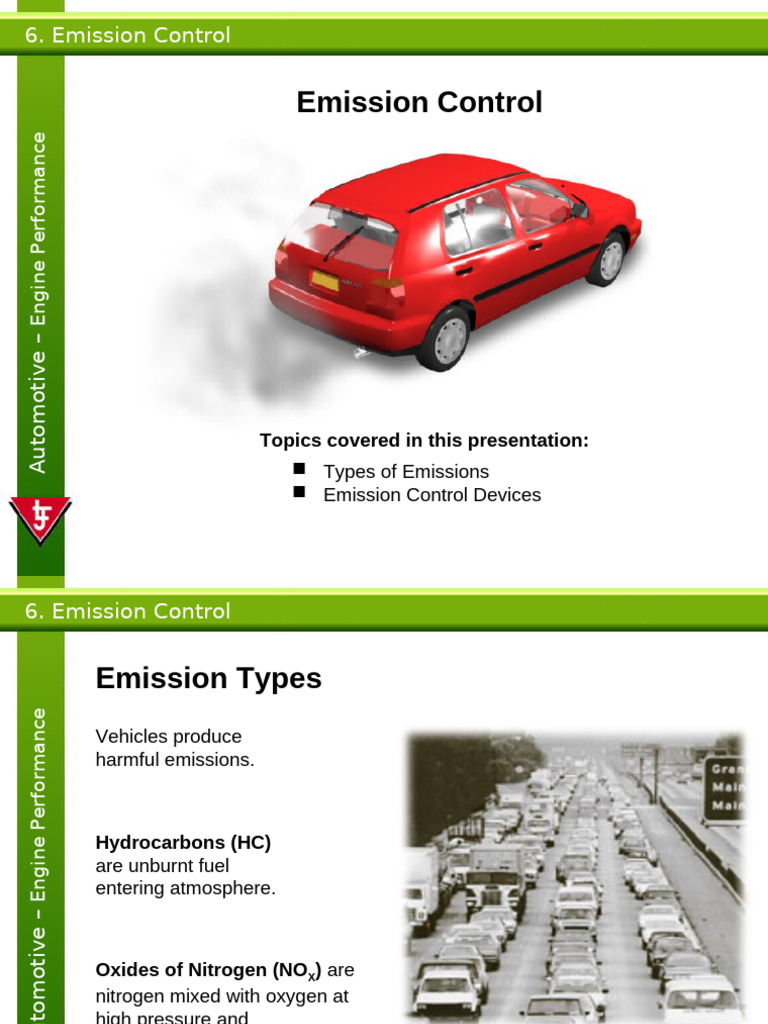 Engine emission | PDF | Exhaust Gas | Rotating Machines
