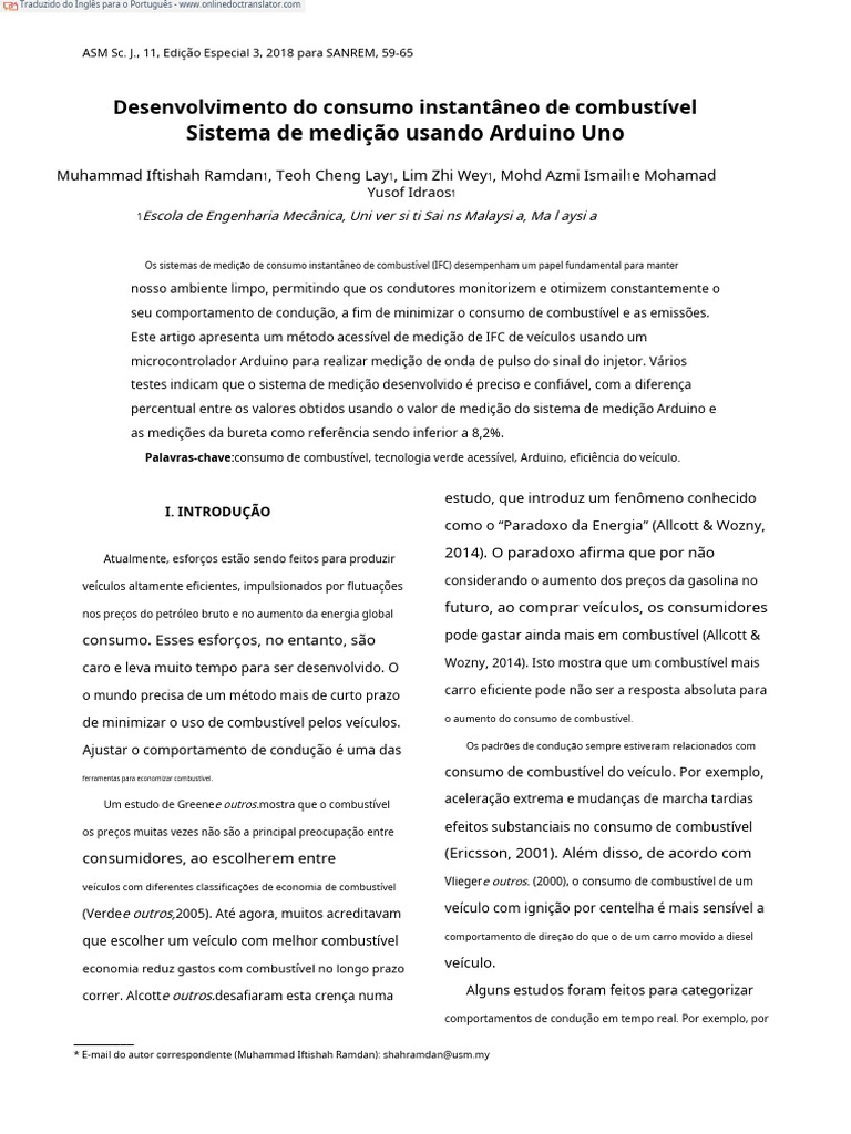 8 Env_Development of Instantaneous Fuel Consumption.en.pt | PDF ...