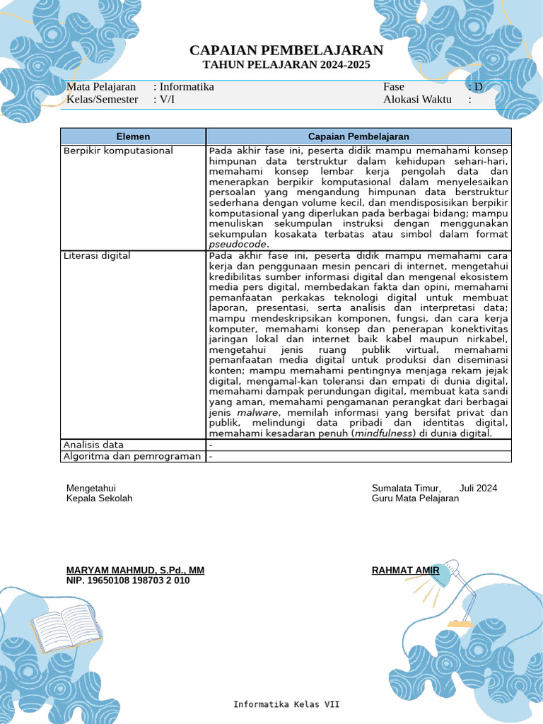 Informatika 7-01 | PDF