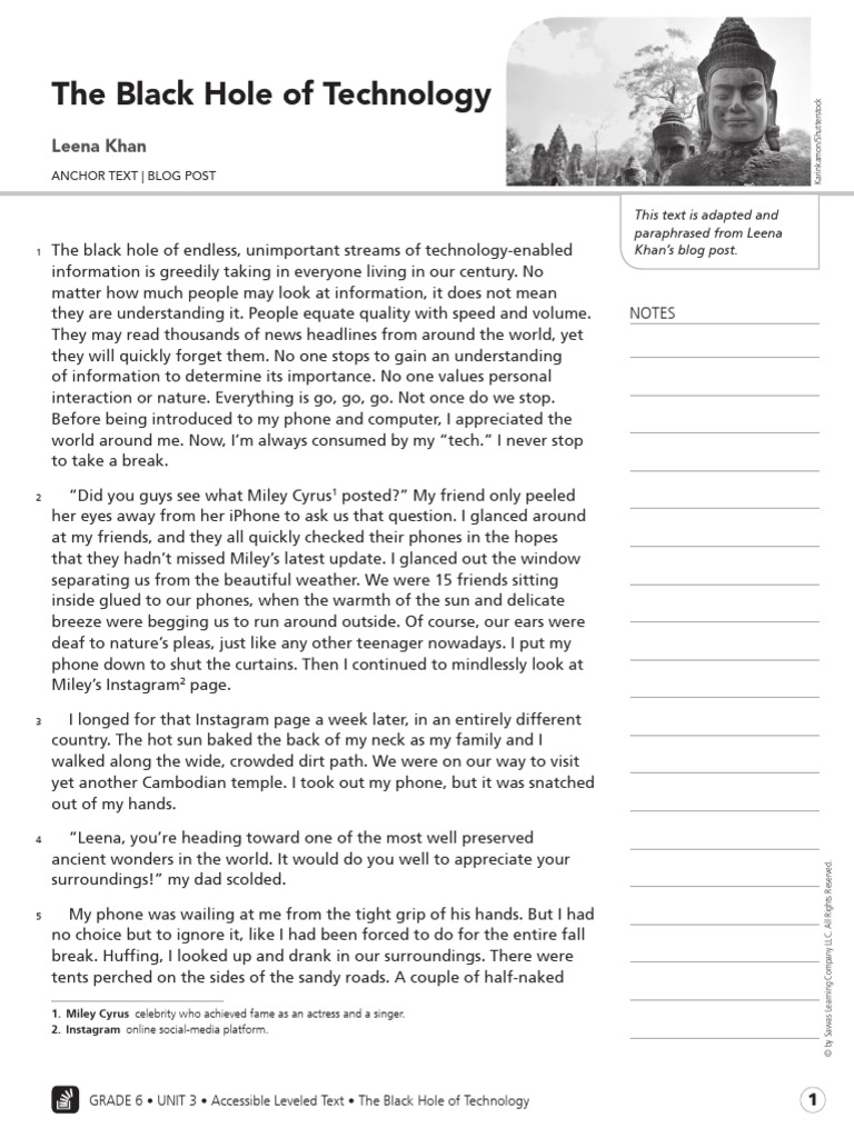 Escaping the Black Hole of Technology | PDF