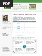 Three Cheers For The Nanny State | PDF
