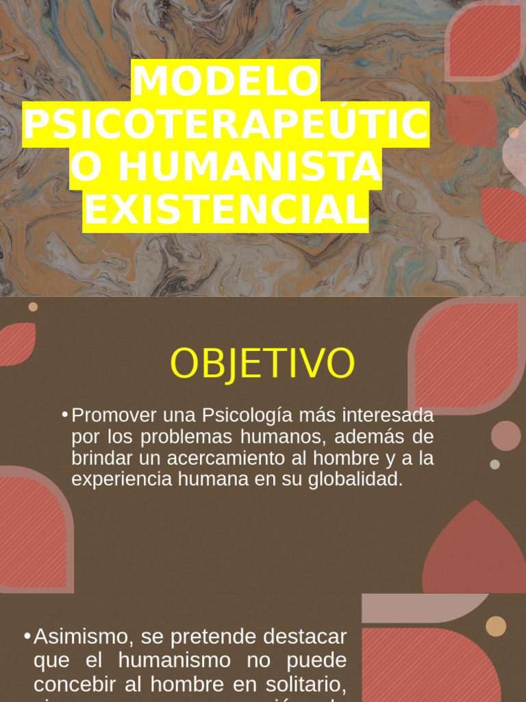 Clase Semana 1 Mod - Psico.huma. Exis. | PDF | Psicoterapia | Sicología