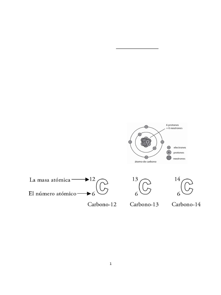 La datacion por carbono 14 | PDF | Núcleo atómico | Neutrón