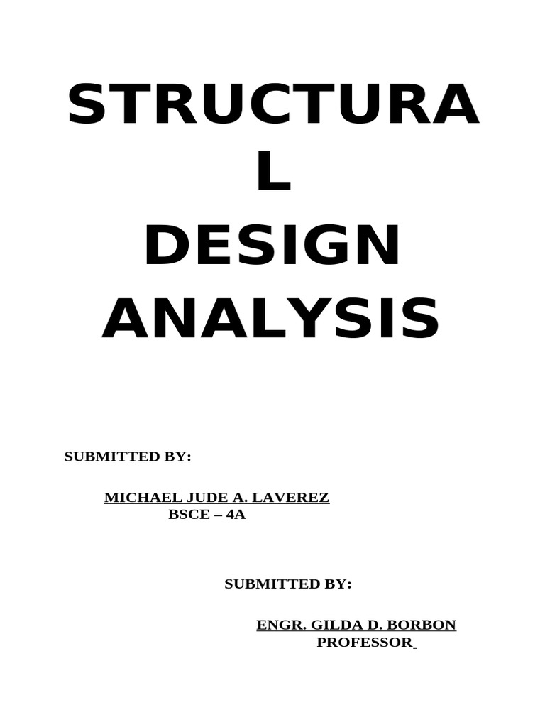 Structural Design Analysis Guide | PDF | Truss | Building Materials