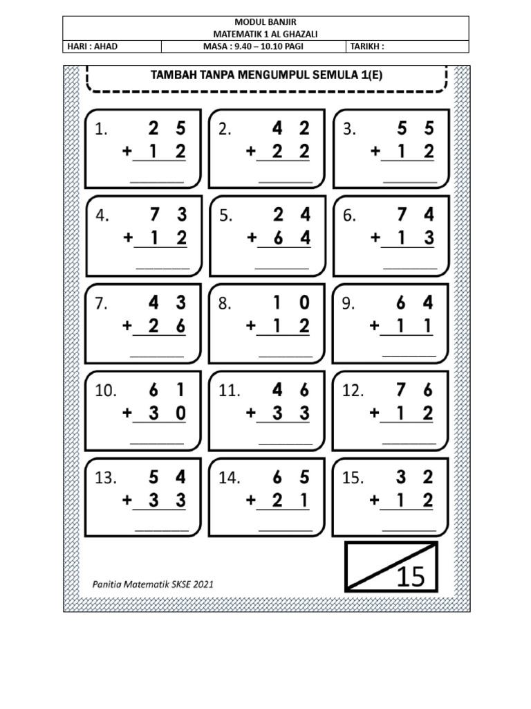 Modul 2 1ag Ahad | PDF
