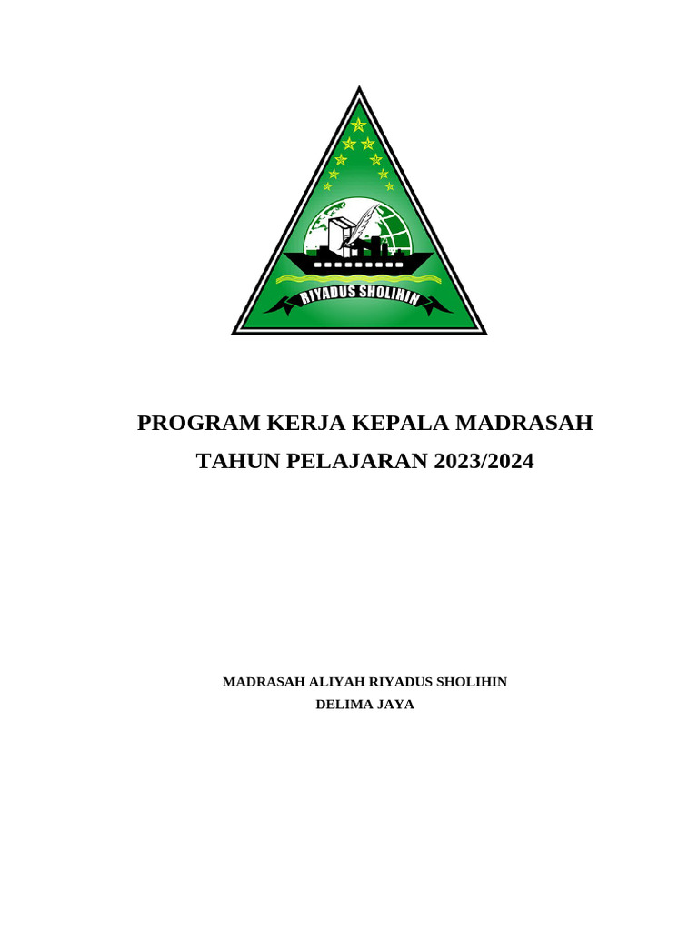 Program Kerja Kamad MTs | PDF