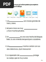 Cuadernillo G Gu Gü | PDF