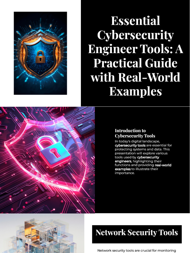 Essential Cybersecurity Tools Guide | PDF | Security | Computer Security