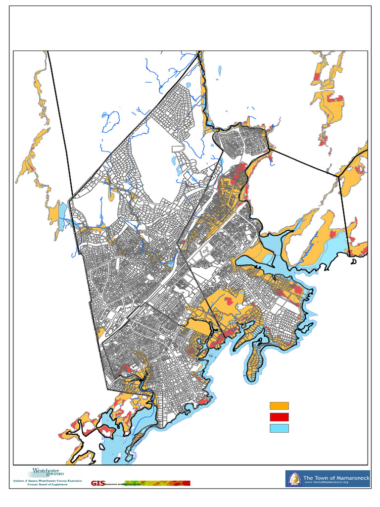 Mamaroneck Flood Zones FEMAJan2008 | PDF