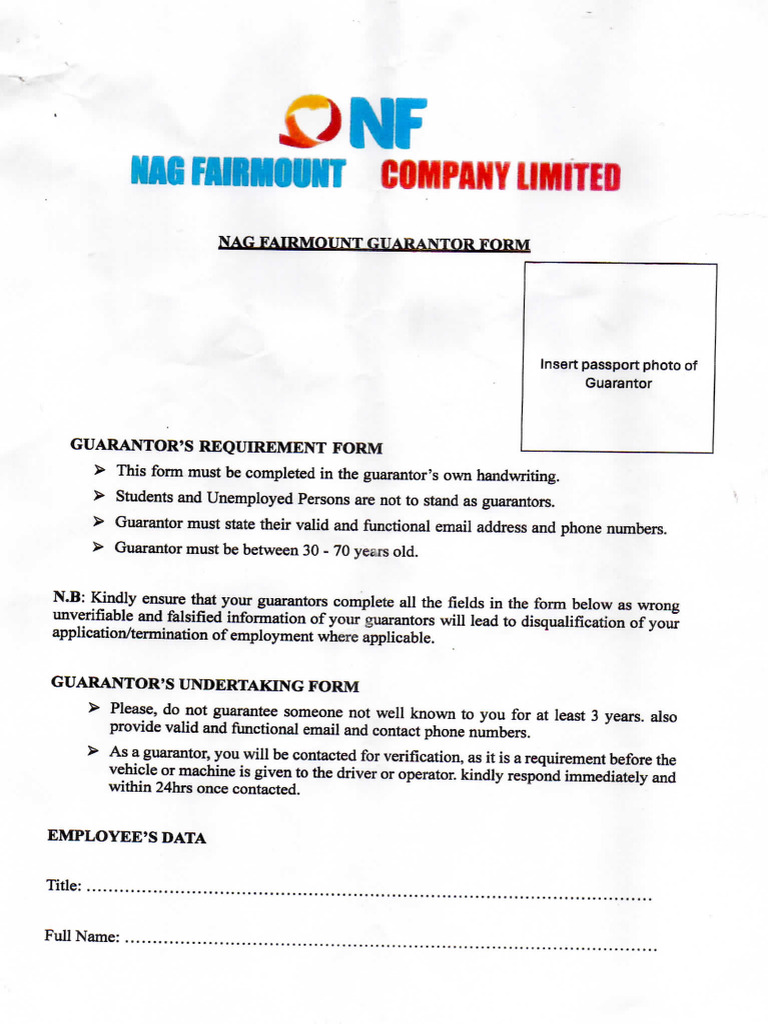Nag Fairmount Company Limited | PDF