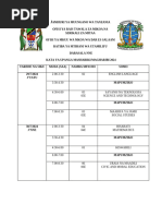 Psle Timetable 2025 | PDF