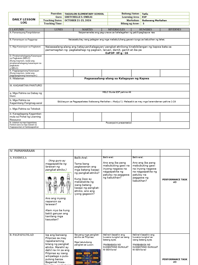 w5 - Esp3 - Le - Idea - Dec 5-Dec 9-2022 | PDF