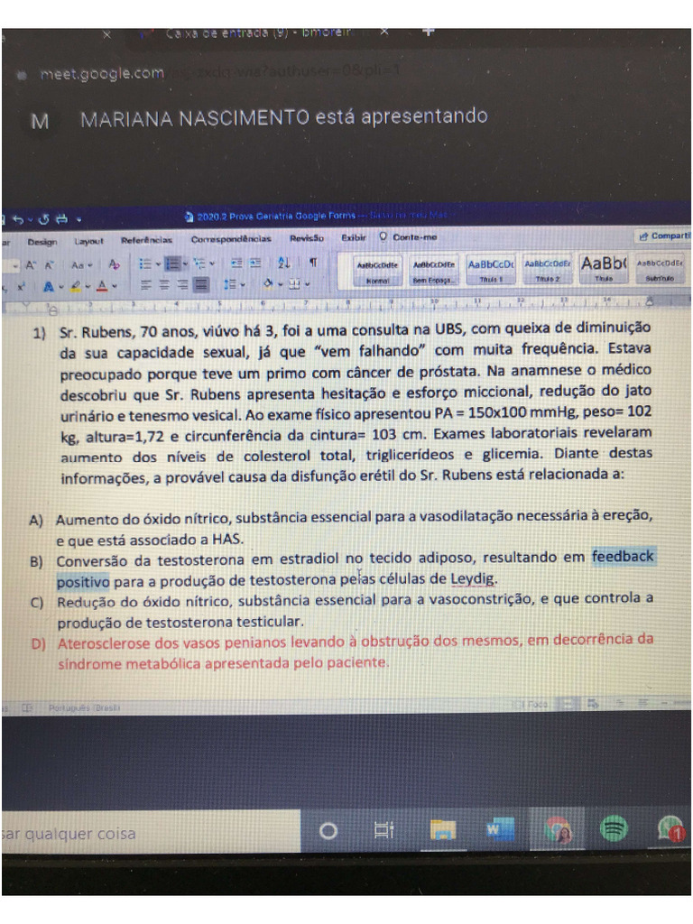 Prova Do Módulo 3 | PDF