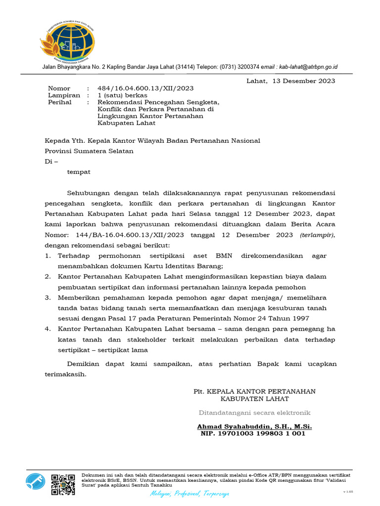 BA Rekomendasi Merged | PDF