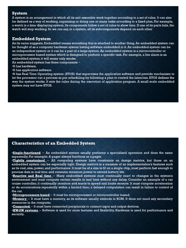 Embedded System | PDF