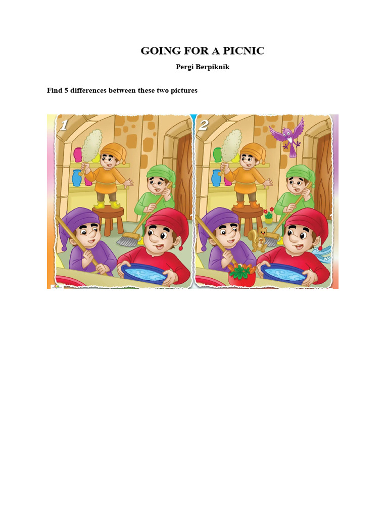 Going For A Picnic | PDF