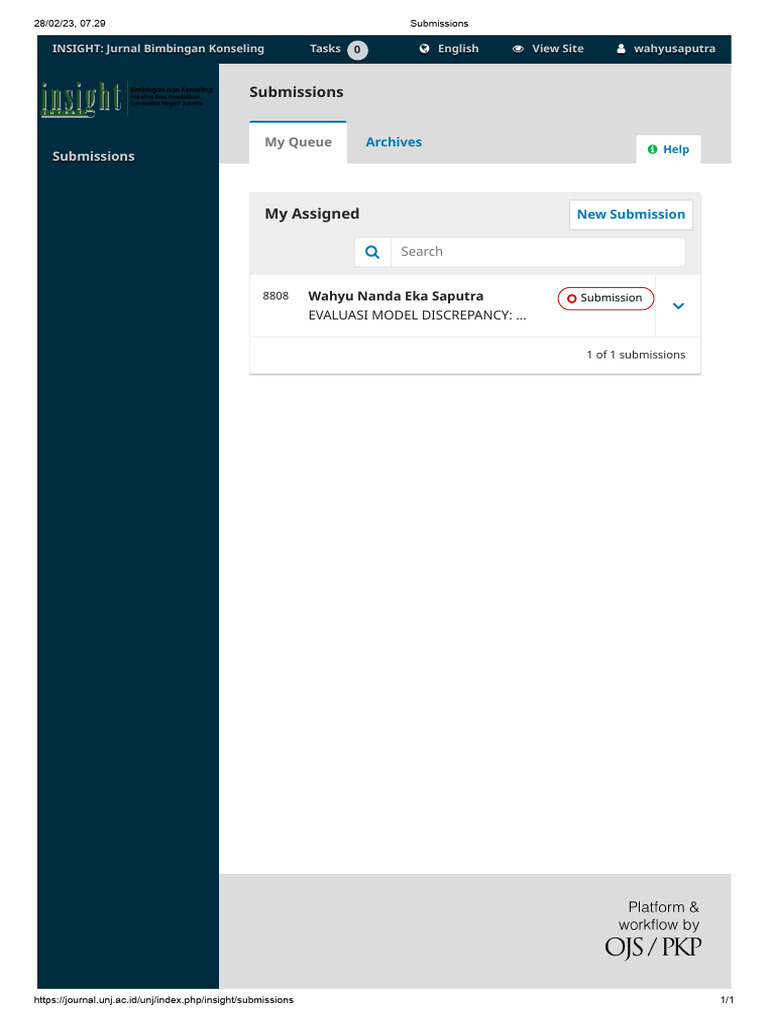 Bukti Korespondensi_Evaluasi Model Discrepancy | PDF
