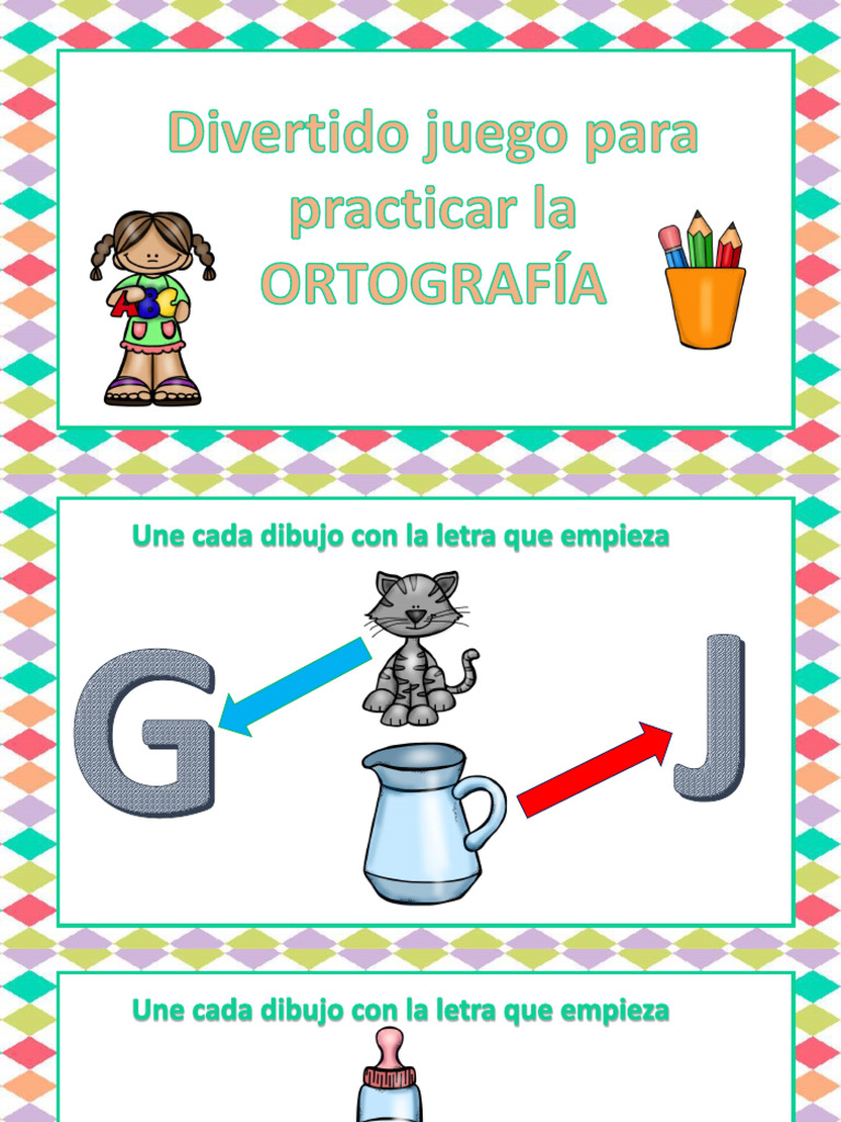 Juego de OrtografÃ A 2 | PDF