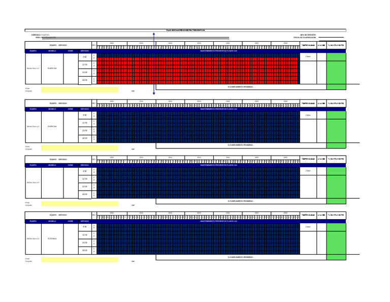 Mantenimiento Preventivo Planta Ilo | PDF