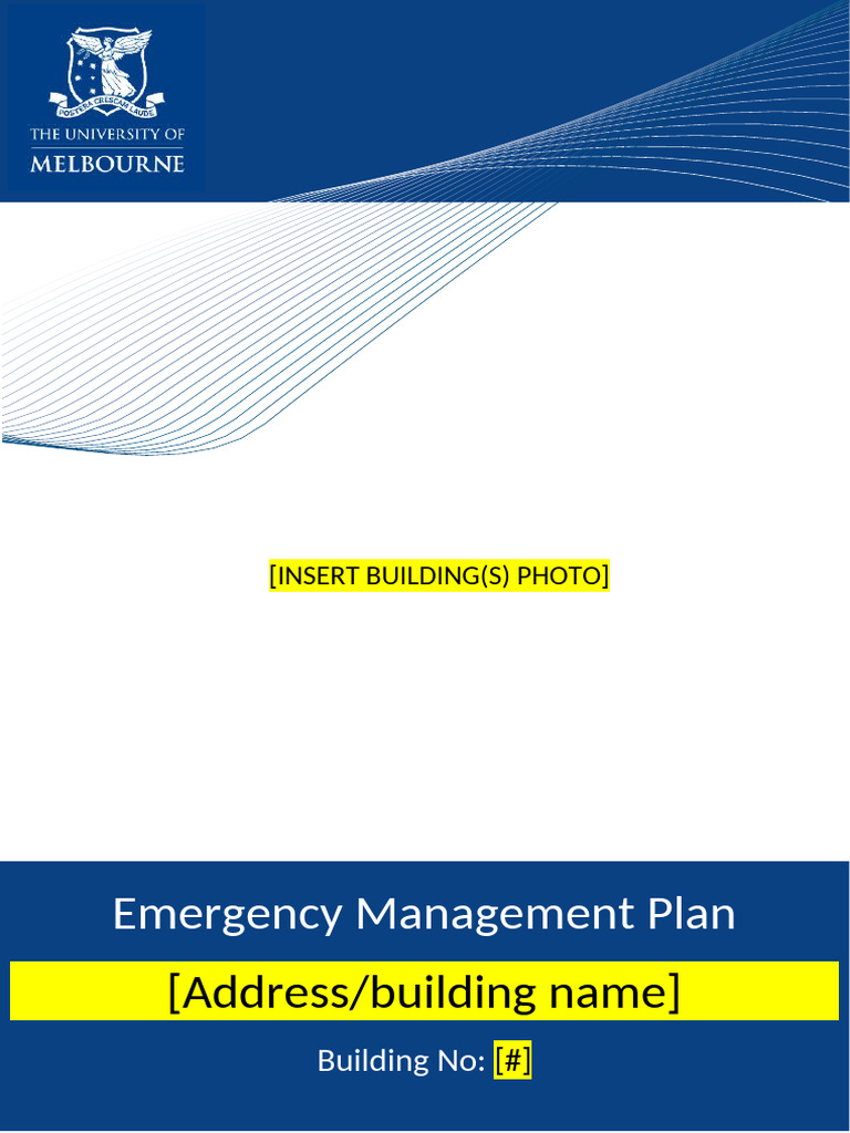 Building Emergency Plan Template | PDF | Emergency Management | Emergency