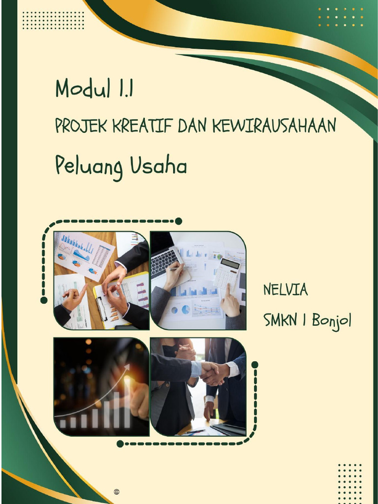 Modul Ajar - PKK - Peluang Usaha | PDF