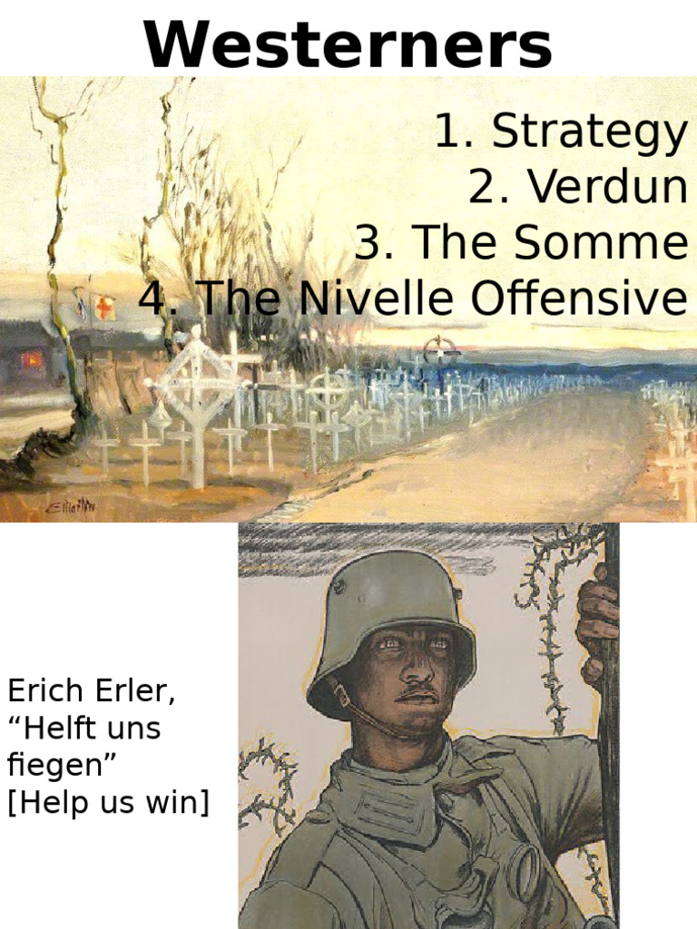 1810 Lectures 2024-25 FWW #7 Westerners | PDF
