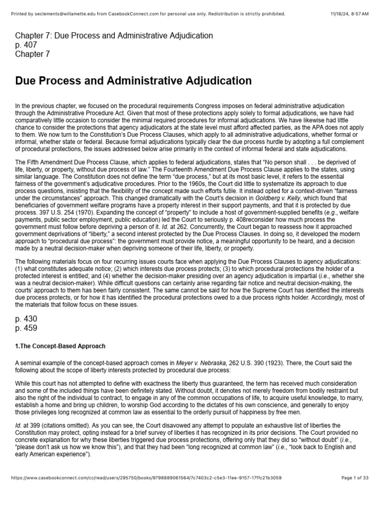 Admin 11:18-22 | PDF | Due Process Clause | Law Of The United States
